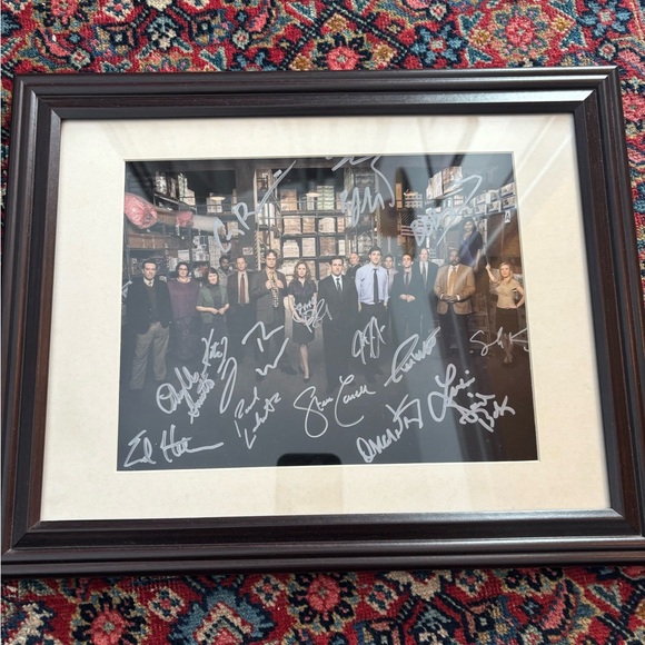 Art | The Office Cast Print Photo With Cast Signatures | Poshmark